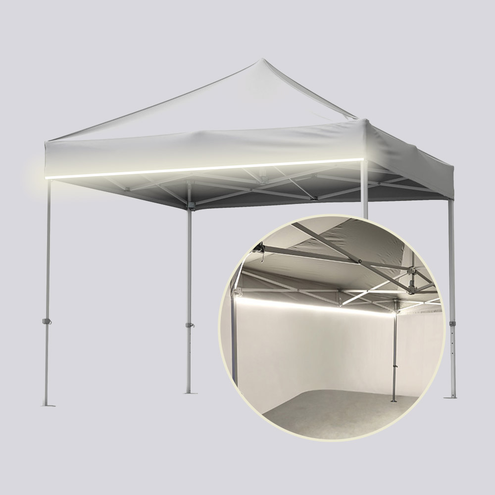 LED light strip for pop-up tent - Metroprint
