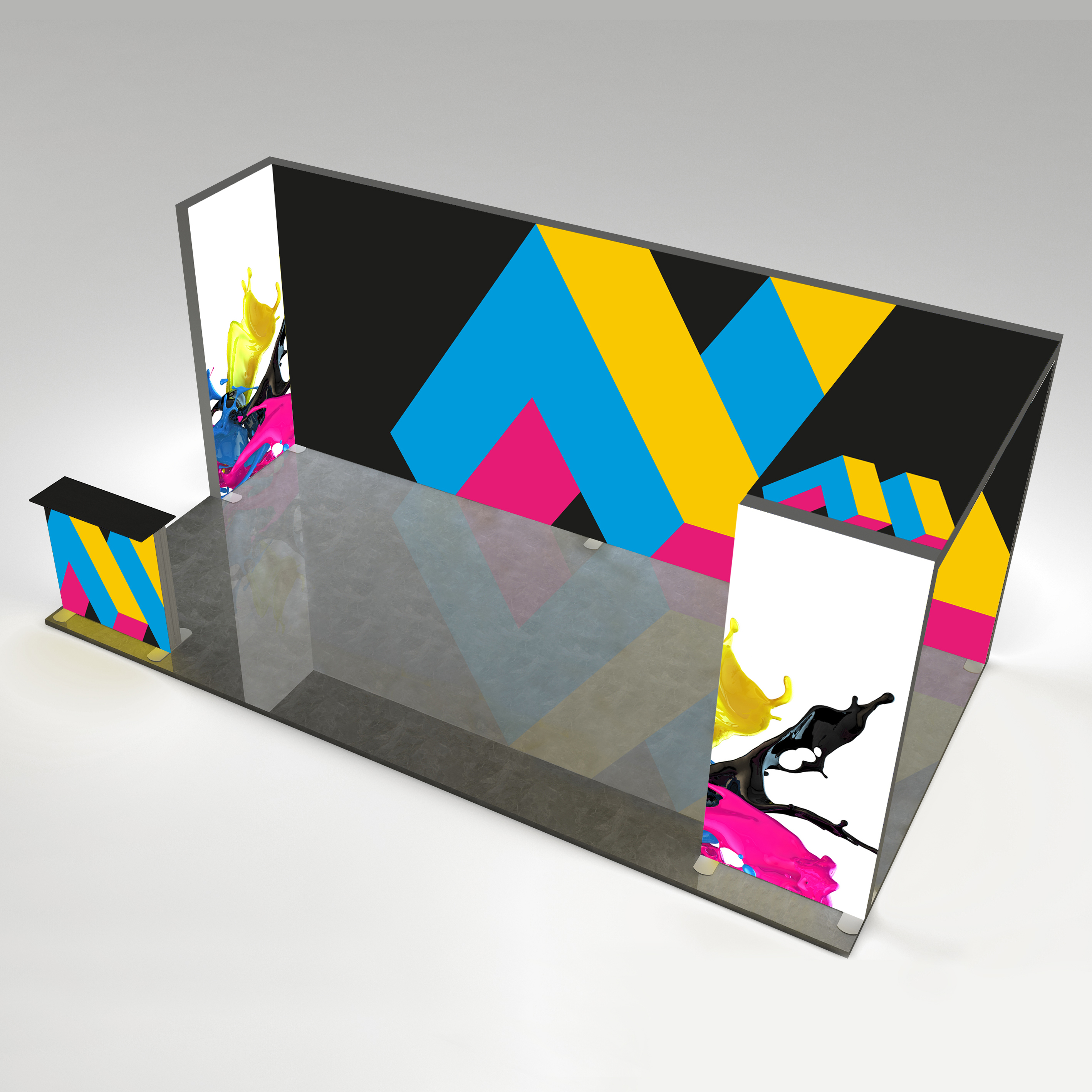 Exhibition Booth 3x6 B - Metroprint